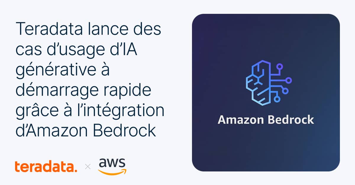 Gen AI Use Cases With Amazon Bedrock | Teradata