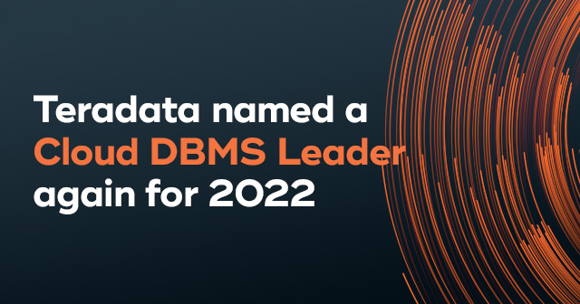 Teradata Leads in Gartner Magic Quadrant for Cloud Database